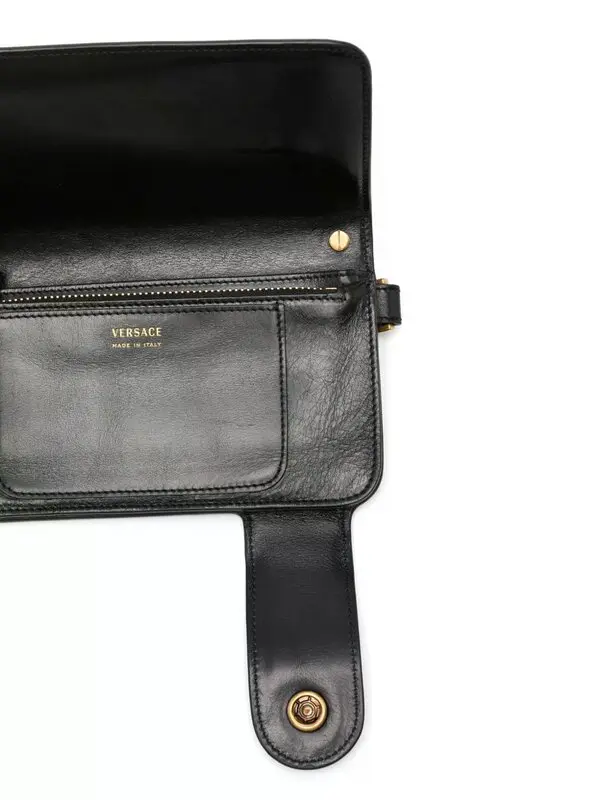Versace Medusa Leather Clutch Bag