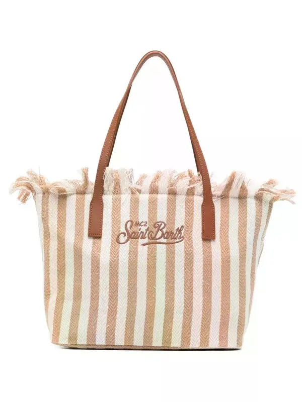 MC2 SAINT BARTH Striped Beach Bag