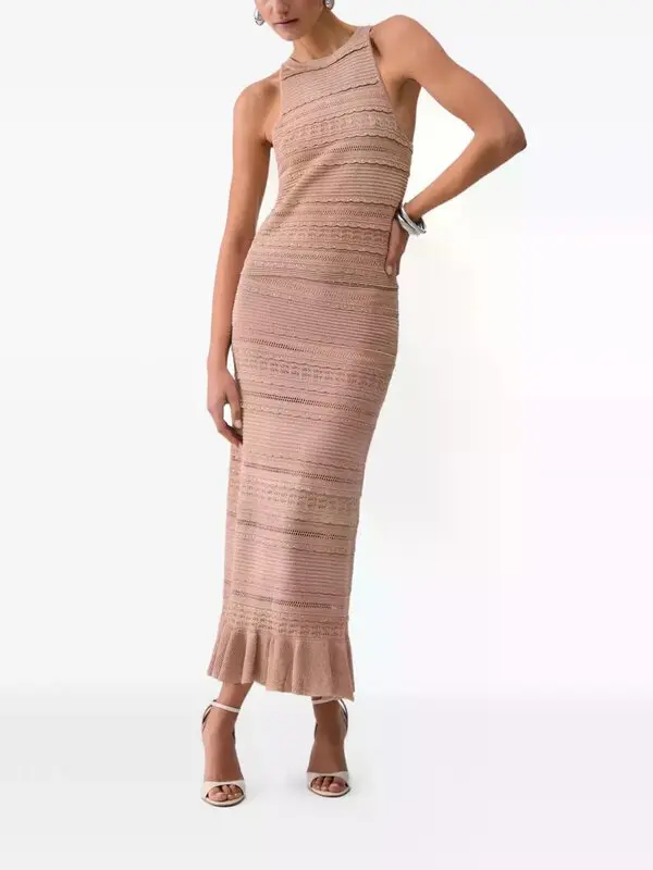Liu Jo Openwork Knit Top - Neutrals