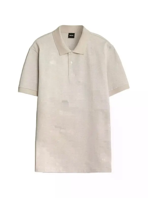 BOSS Short-sleeve Polo Shirt - Neutrals