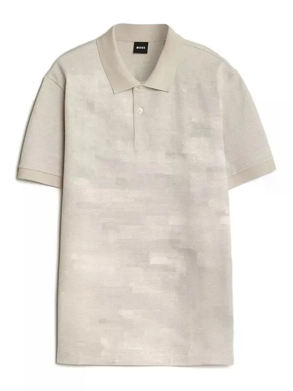 BOSS Short-sleeve Polo Shirt - Neutrals