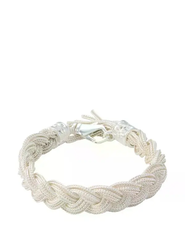 Emanuele Bicocchi Braided Bracelet - Silver