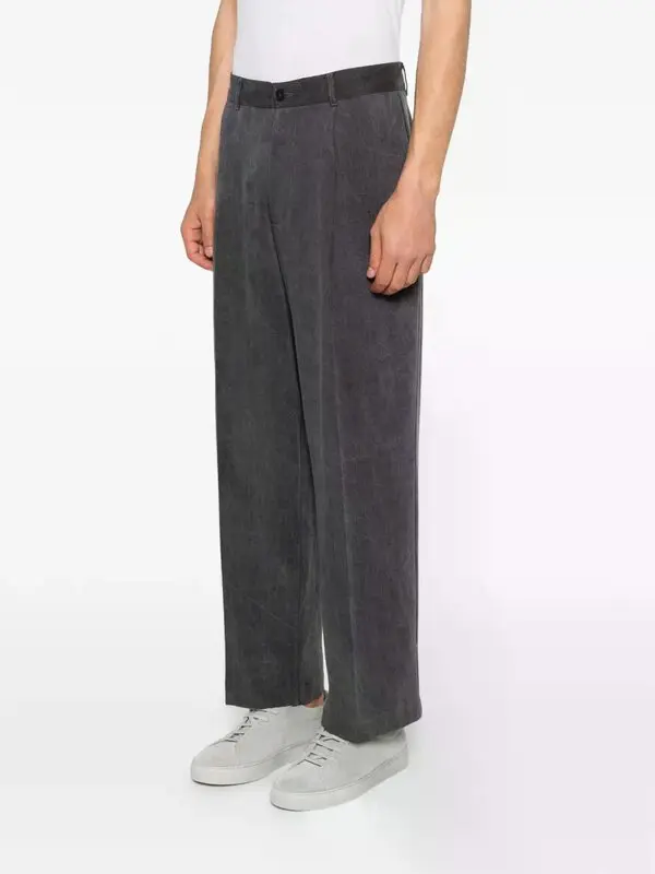 Imperial Pleated Trousers - Grey