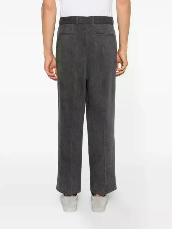Imperial Pleated Trousers - Grey