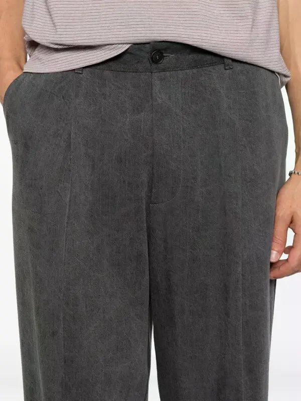 Imperial Pleated Trousers - Grey