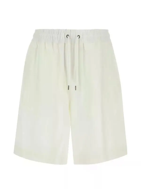 Giorgio Armani Elasticated-waist Deck Shorts - White