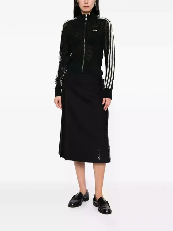 Adidas Three-stripes Zip Cardigan