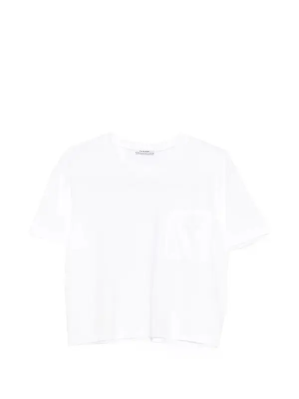 BASE T-shirt With Chest Pocket - White