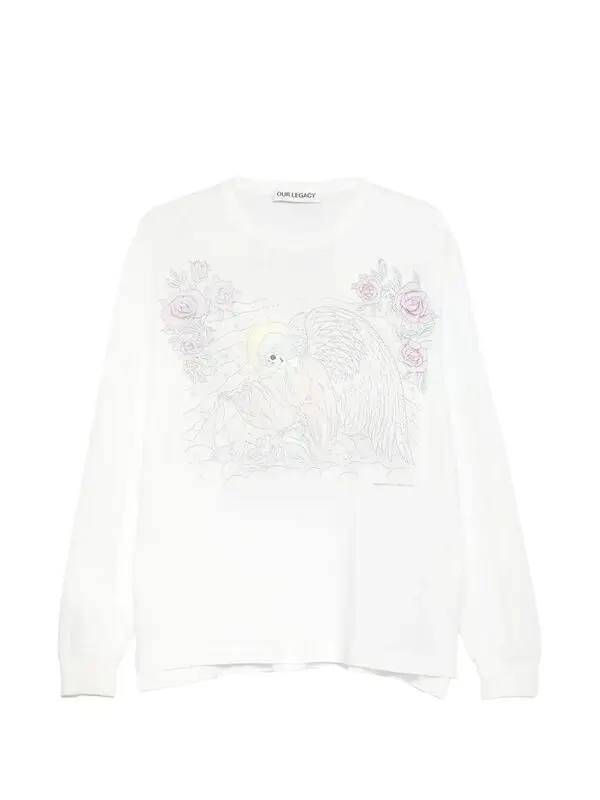 Our Legacy Cruise Long-sleeve Printed T-shirt