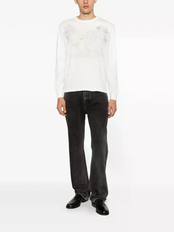 Our Legacy Cruise Long-sleeve Printed T-shirt