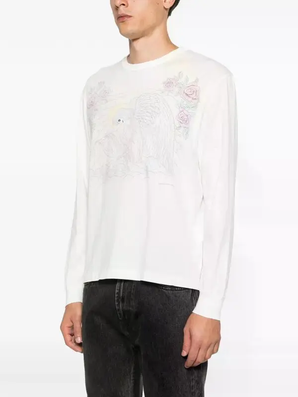 Our Legacy Cruise Long-sleeve Printed T-shirt