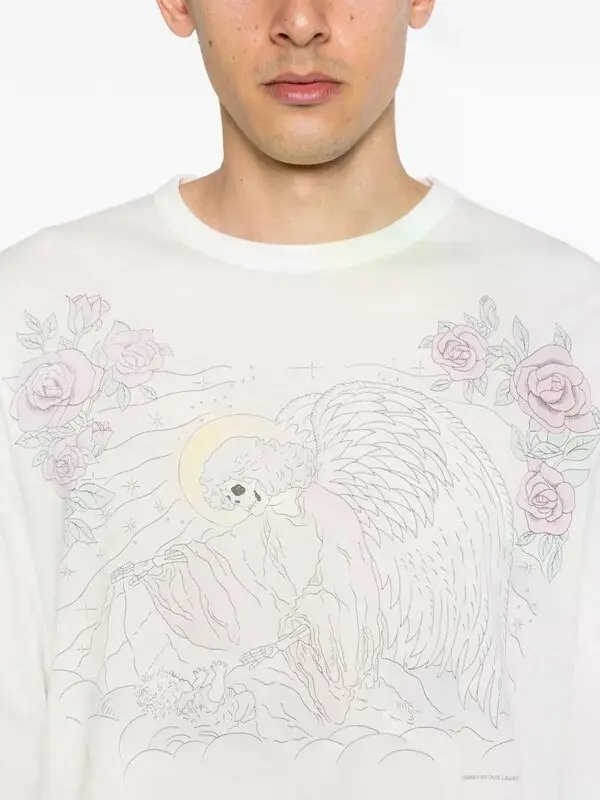 Our Legacy Cruise Long-sleeve Printed T-shirt