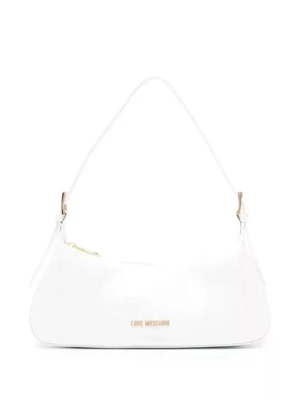 Moschino Zip-fastening Shoulder Bag - White