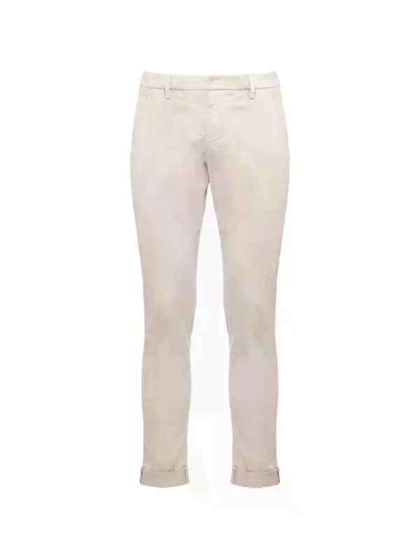 DONDUP Cuffed Trousers - Neutrals