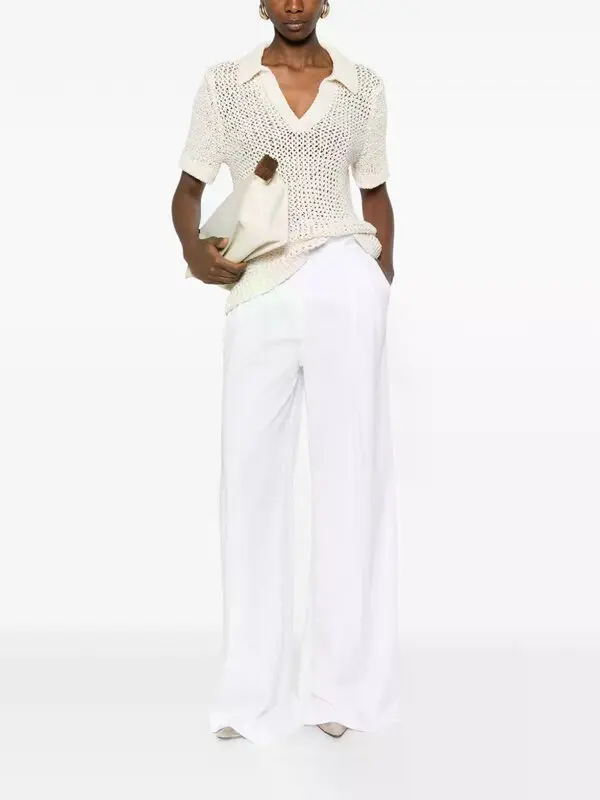 VIA MASINI 80 Wide-leg Trousers