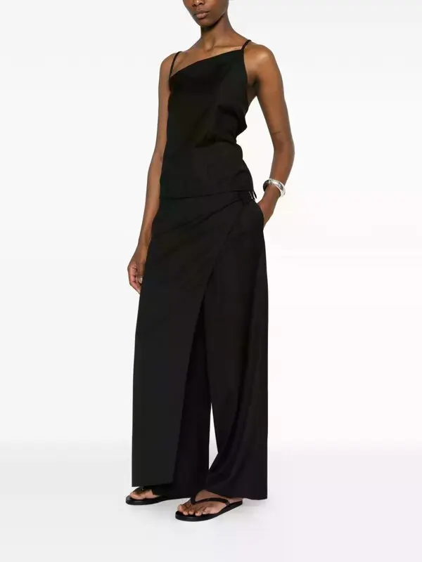LA PISCINE Wrap Trousers