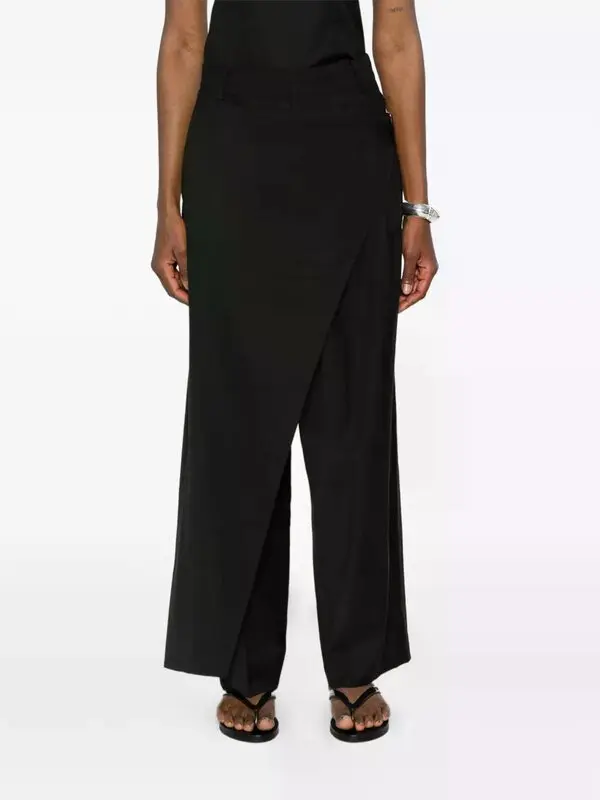 LA PISCINE Wrap Trousers