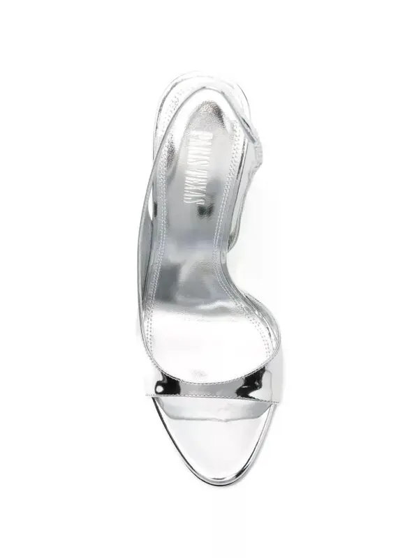 Paris Texas Stiletto-heel Sandals - Silver