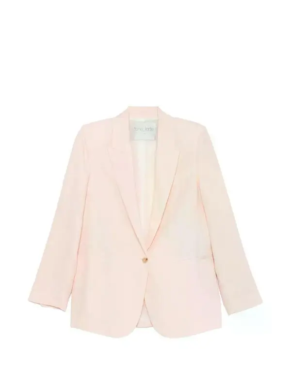 FORTE_FORTE Button-up Blazer - Pink