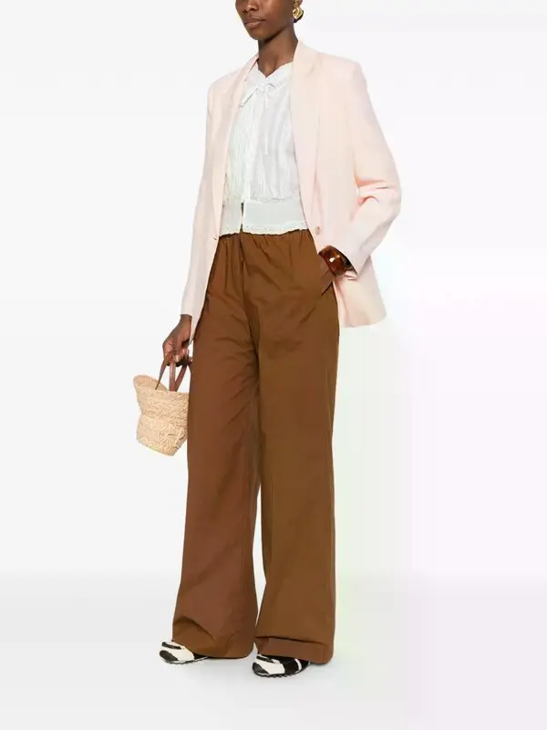 FORTE_FORTE Button-up Blazer - Pink