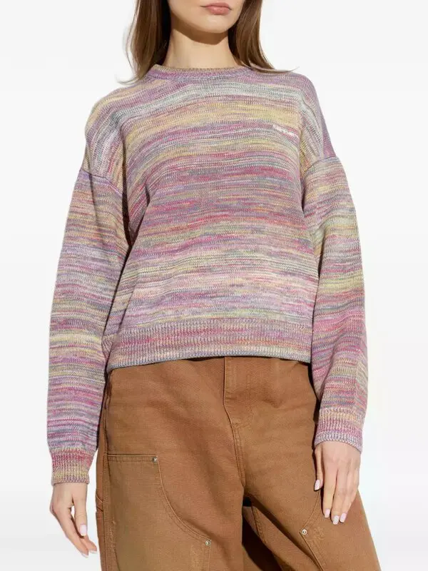 Carhartt Work In Progress Embroidered Sweater - Pink