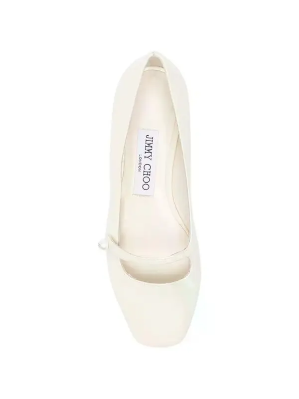 JIMMY CHOO Elisa Ballerina - Neutrals