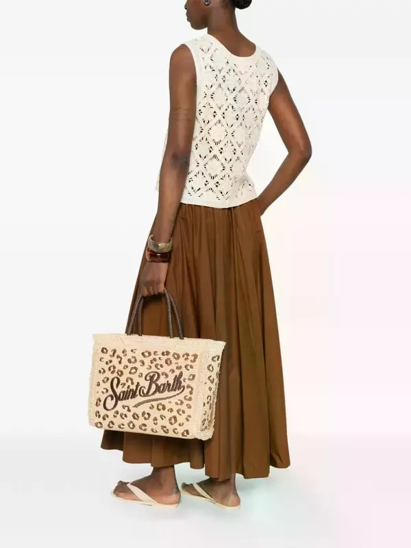 MC2 SAINT BARTH Colette Fringed Shoulder Bag