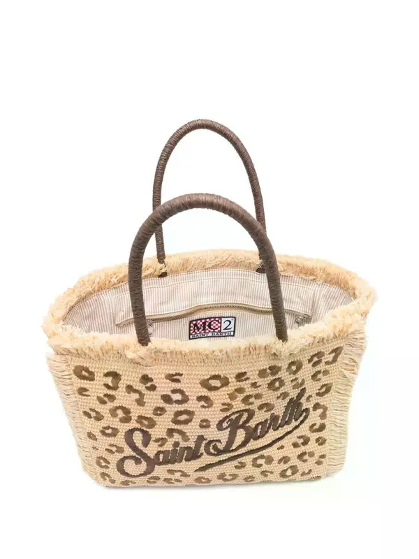 MC2 SAINT BARTH Colette Fringed Shoulder Bag