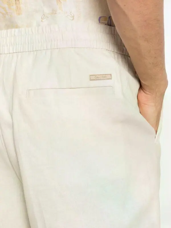 Calvin Klein Elasticated-waistband Shorts - Neutrals
