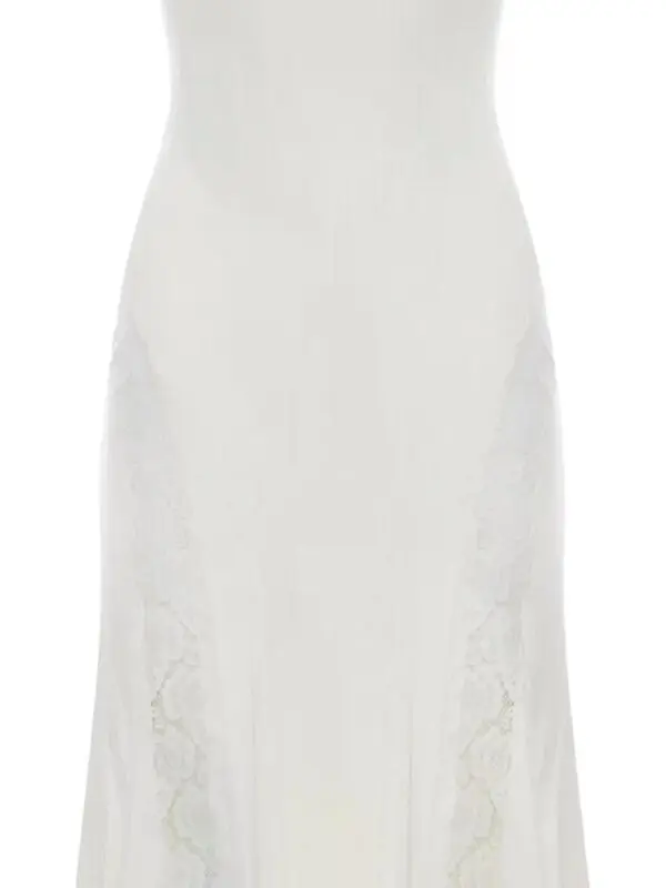 SELF-PORTRAIT Lace-detailed Midi Dress