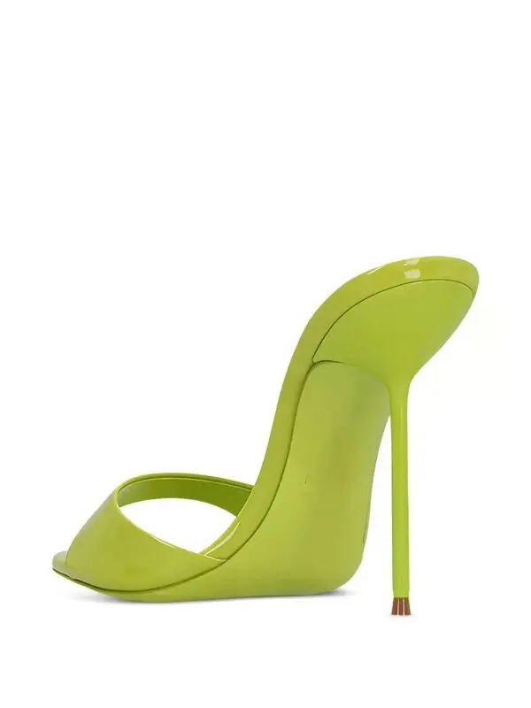 Paris Texas Lidia Heeled Sandals - Green