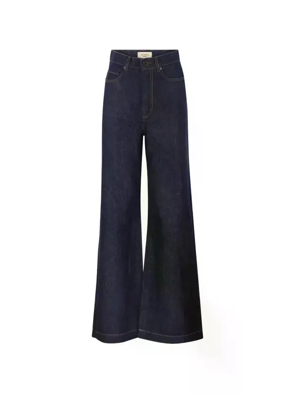 Max Mara Latino Five-pocket Flared Jeans - Blue