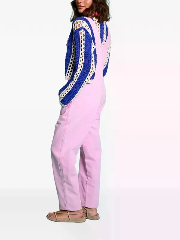 FAVORITE PEOPLE Fuchsia Overalls