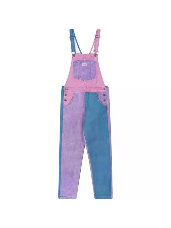 FAVORITE PEOPLE Margherita Adjustable-straps Overalls - Purple