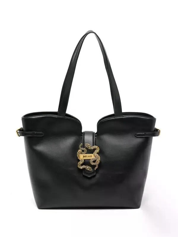 Just Cavalli Snake-detail Tote