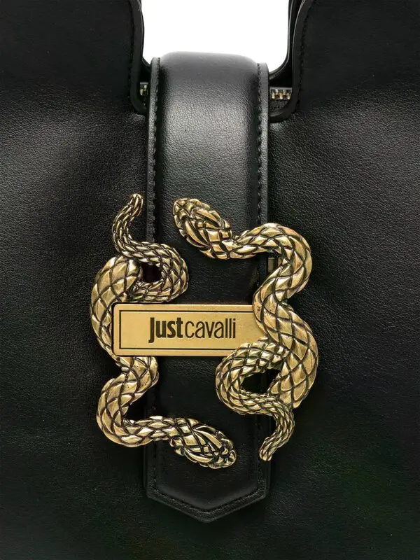 Just Cavalli Snake-detail Tote