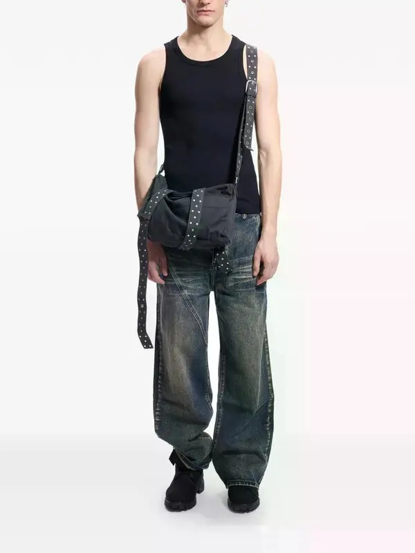 PROTÉMOA Studded Messenger Bag