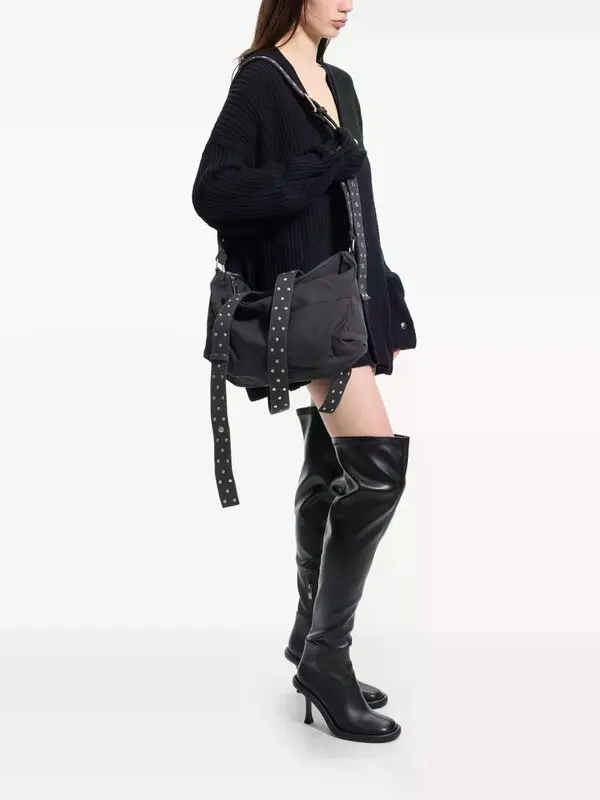 PROTÉMOA Studded Messenger Bag