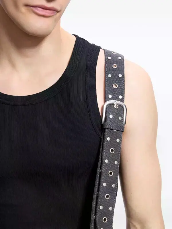 PROTÉMOA Studded Messenger Bag