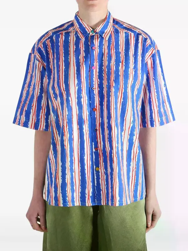 Pero Striped Buttoned Shirt