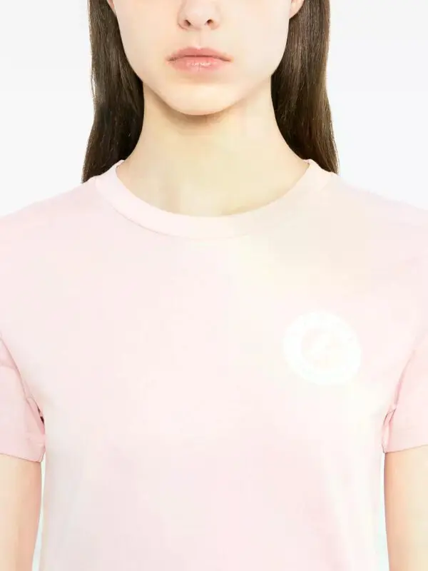 AGNES B. Logo-print Crewneck T-shirt