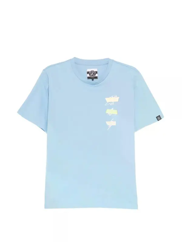 AGNES B. Logo-tape T-shirt