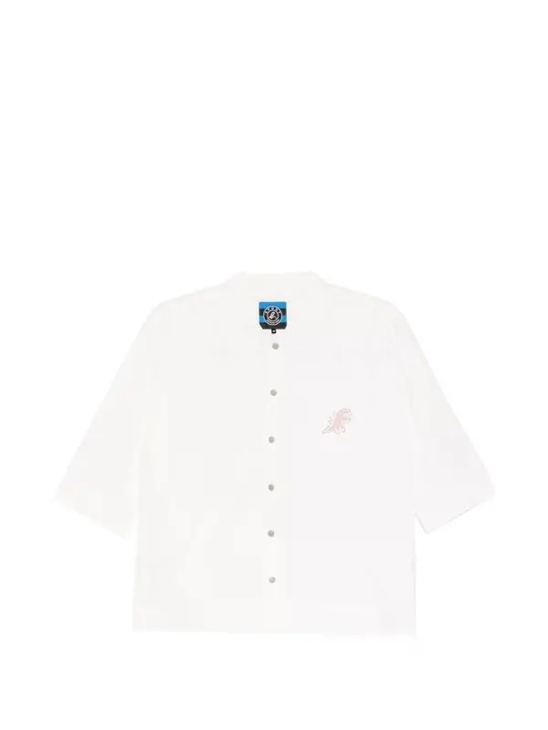 AGNES B. Pocket Outdoor Shirt - White
