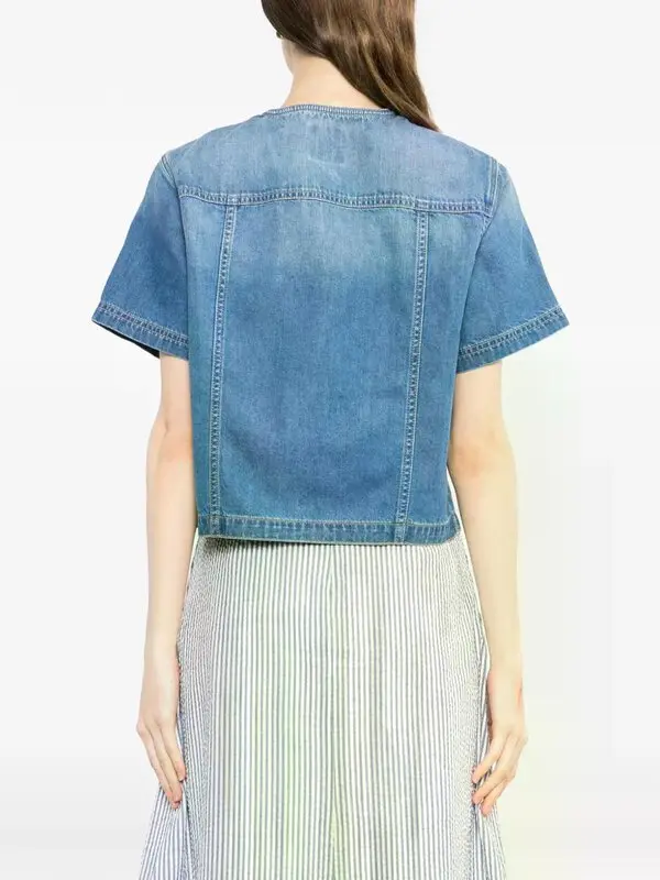 AGNES B. Denim Shirt