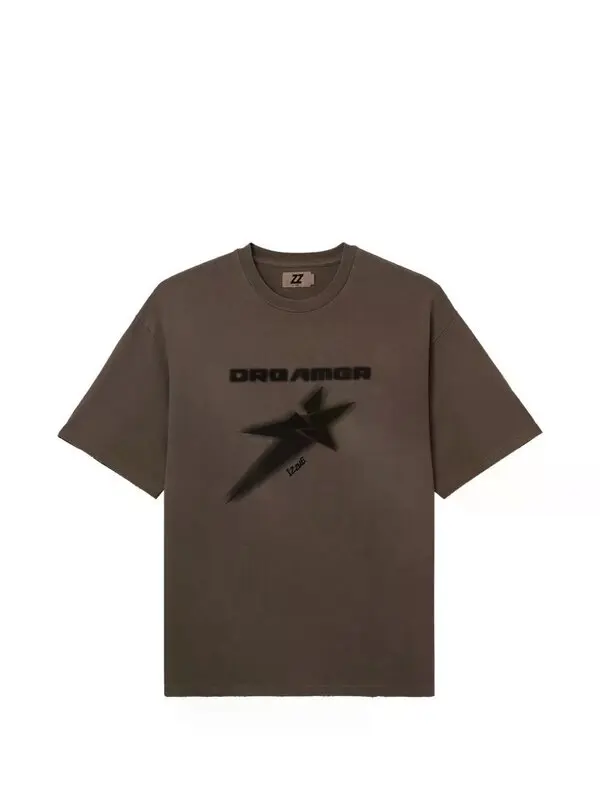 Izzue Graphic-print T-shirt - Brown