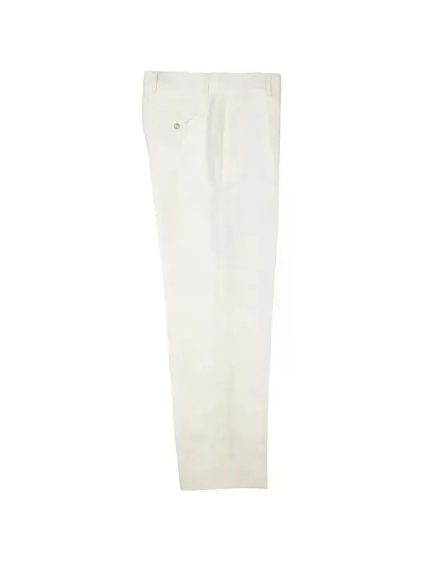 BRIGLIA 1949 Pleated Trousers - White