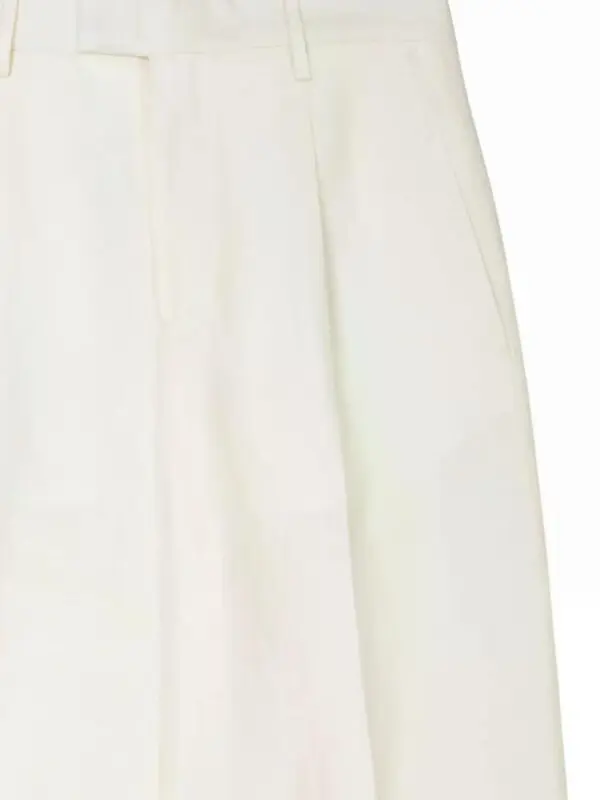 BRIGLIA 1949 Pleated Trousers - White