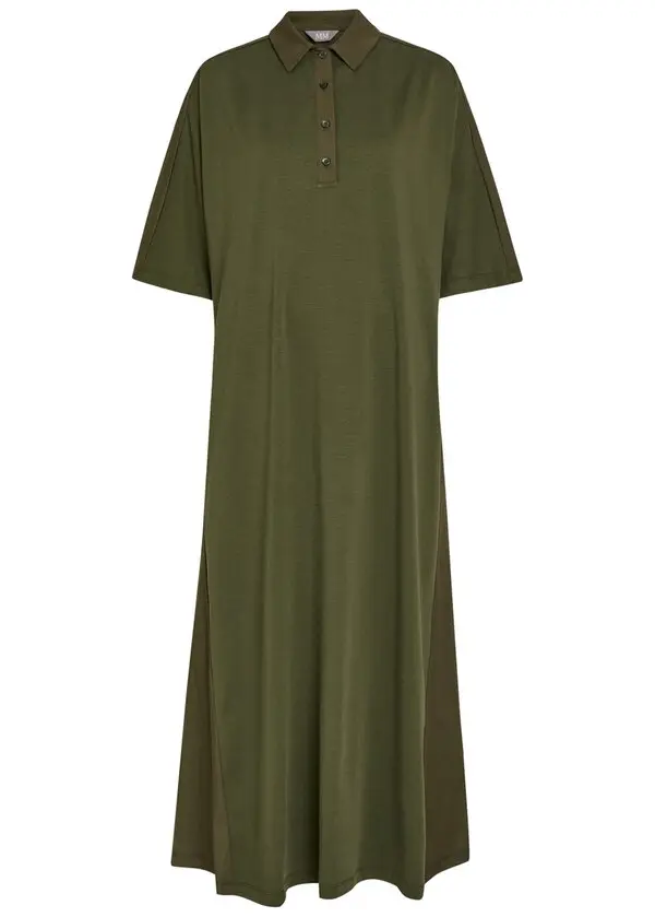 Max Mara Cotton Maxi Shirt Dress