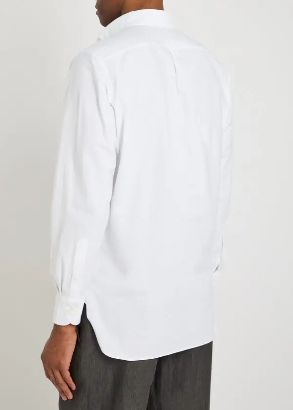DRAKE'S Cotton Oxford Shirt