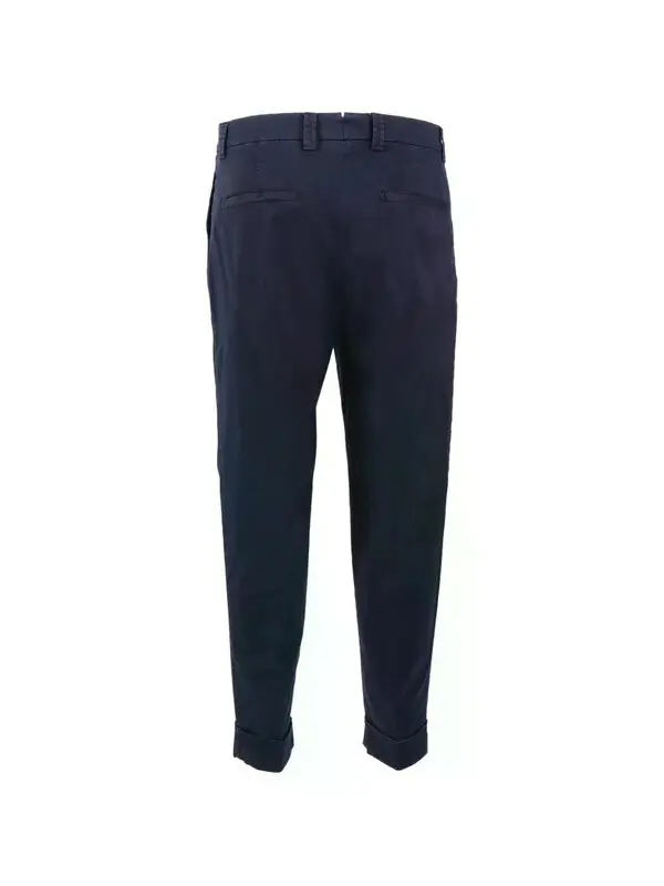 BERWICH Pleated Tailored Trousers - Blue